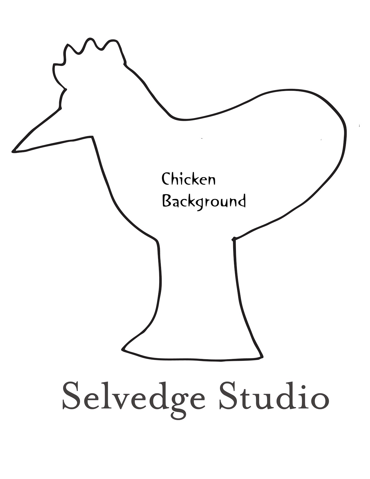 Selvedge Blog: DAISY'S CHICKEN