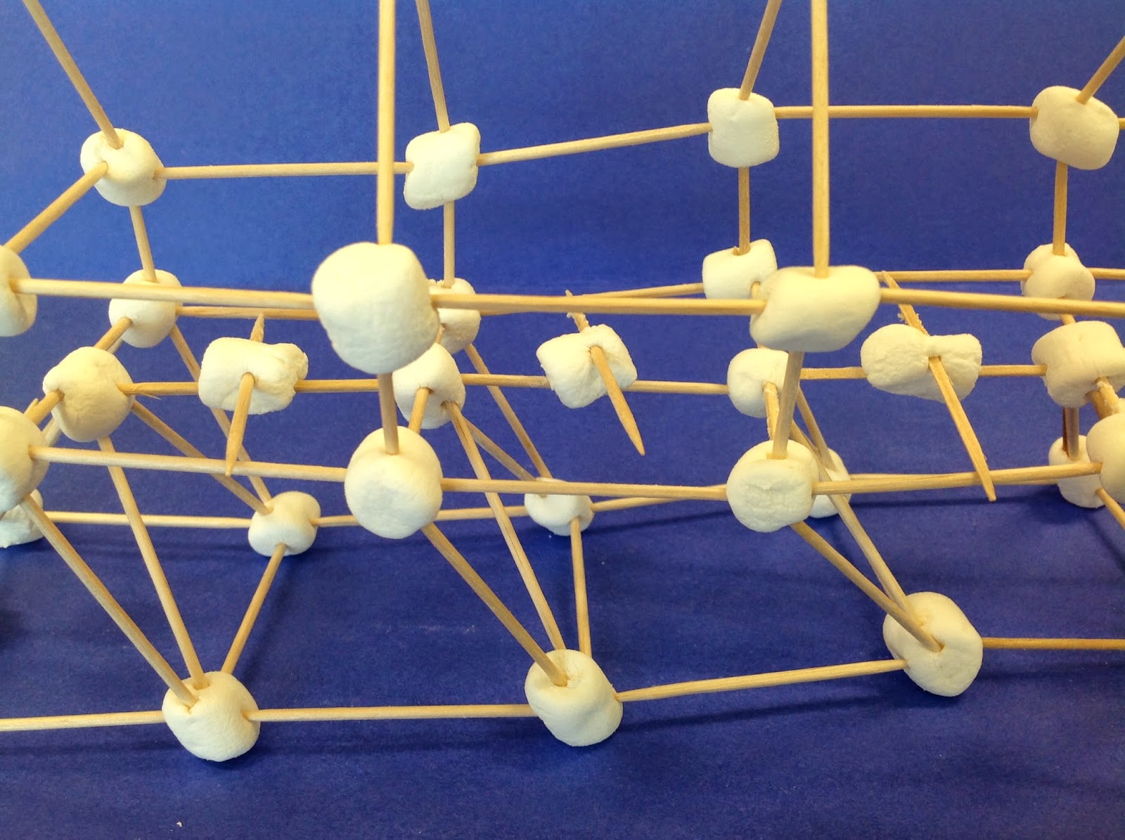 Just Has to be Yours: Art Adventure: Marshmallow & Toothpick structures