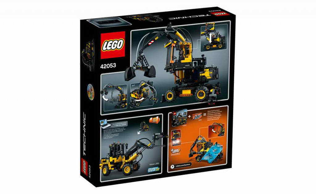 LEGO gosSIP: 040616 LEGO 42053 Volvo EW160E box art and picture