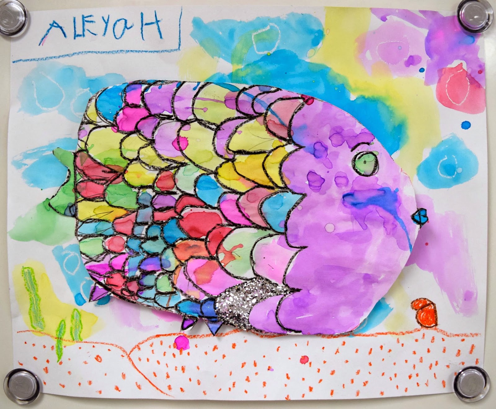 The Rainbow Fish 2.0 (1st) | Art with Mrs. Nguyen