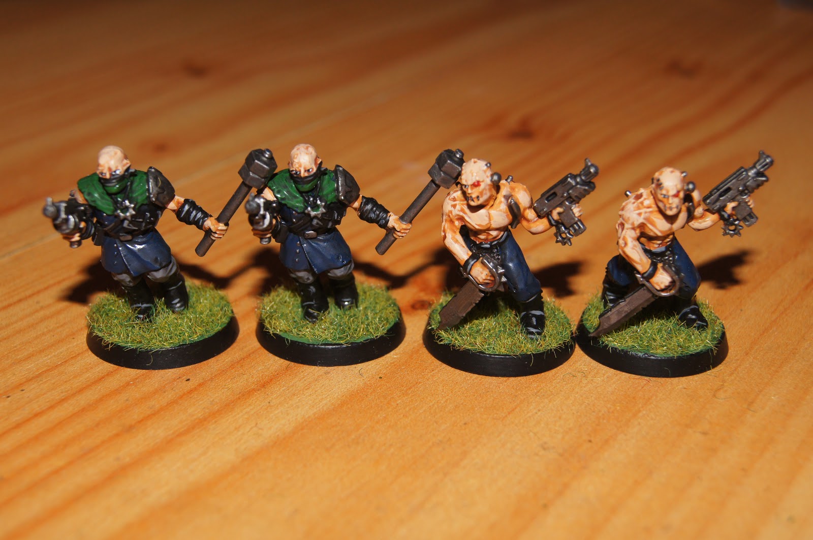 Keith's Tabletop Gaming / Painting Blog: 40K Alpha Legion Chaos Cultists