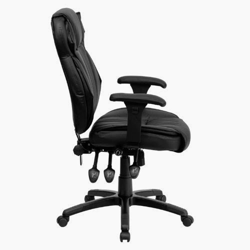 Product Reviews: Flash Furniture High Back Black Leather Executive ...