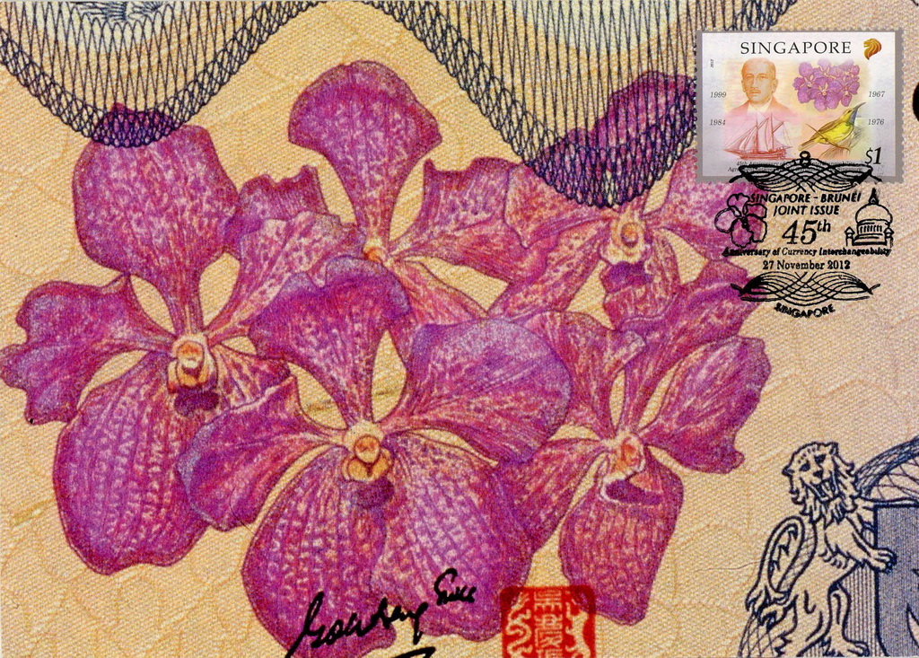 Postcard Interchange 明信片交流站: Singapore 1ST SERIES - THE ORCHID SERIES ...