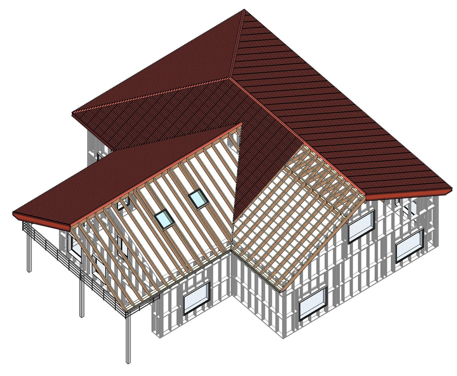 Revit Add-Ons: Wood Framing Roof+ – Prefabricated Framing Software and ...