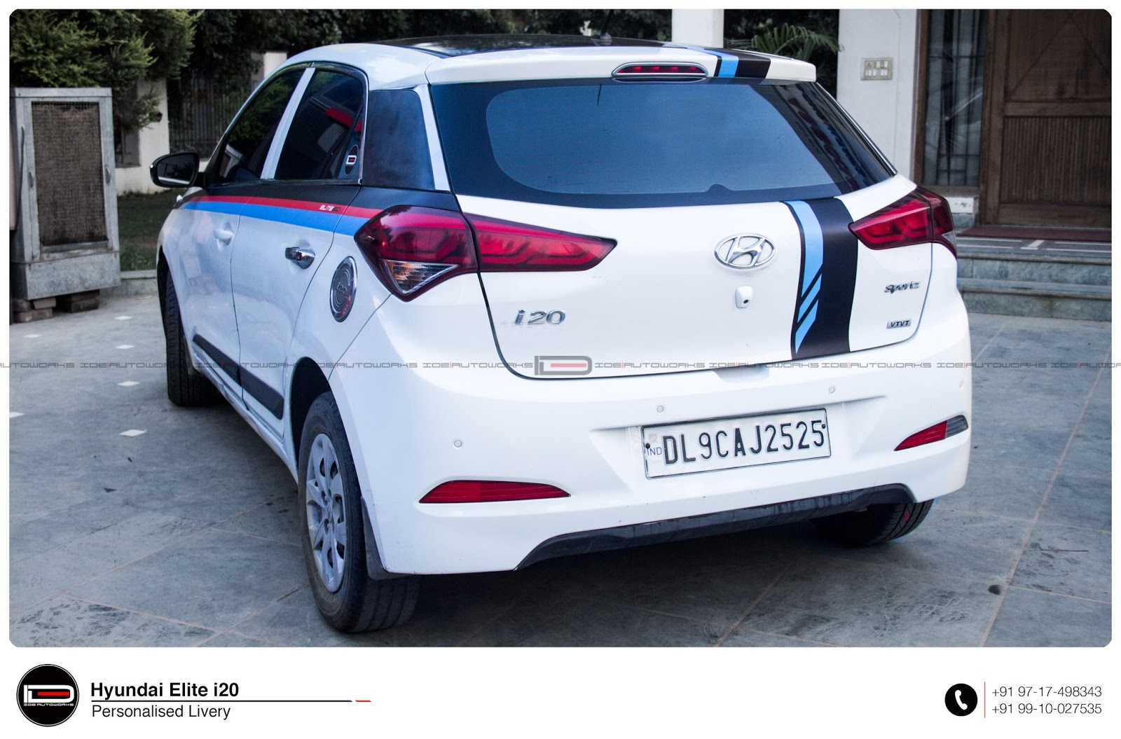 Hyundai i20 Elite - Racing Stripes | IDE Autoworks