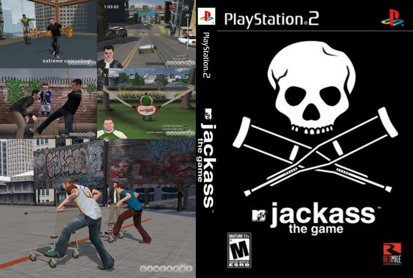 Filmes Prediletos Nota 10 PS2: PS2 Jackass