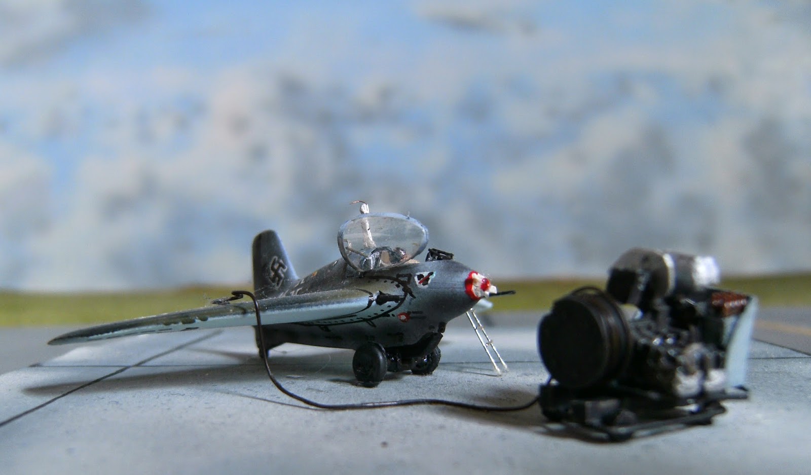 Happyscale-Modellbau: Messerschmitt Me 163 B Komet - resin-kit 1/144
