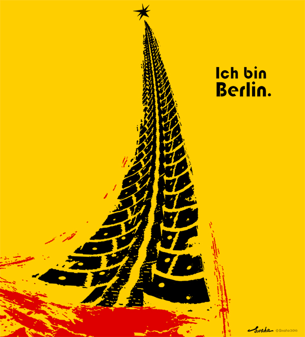 SWAHA cartoons: Ich Bin Berlin.
