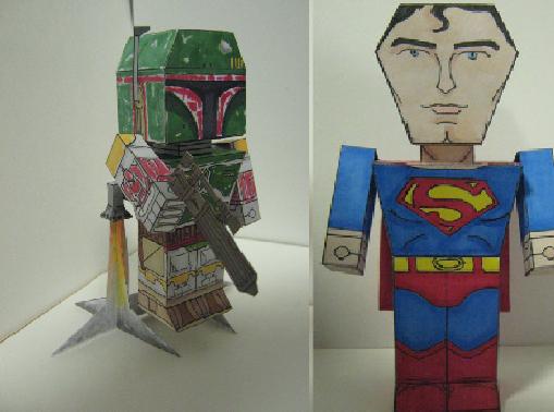 Comic Paper Toys | Papercraft Paradise | PaperCrafts | Paper Models ...