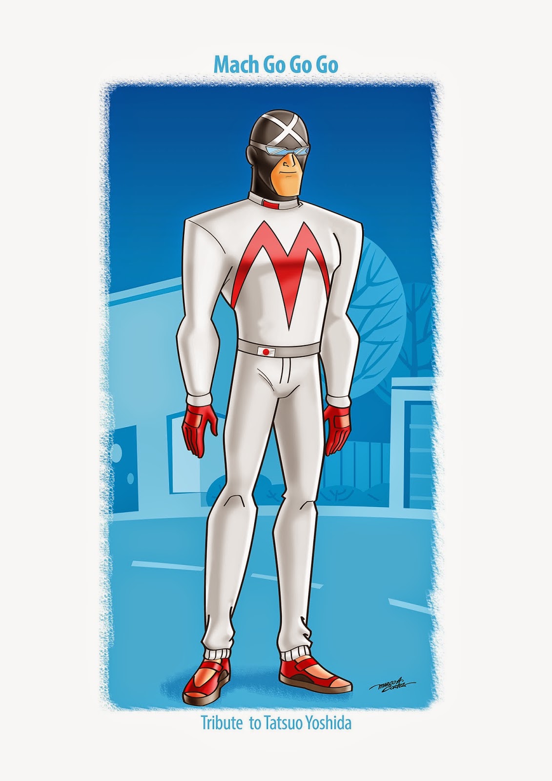 ::The Art of Marco A. Cortez::: Tribute to Tatsuo Yoshida - Redesign ...