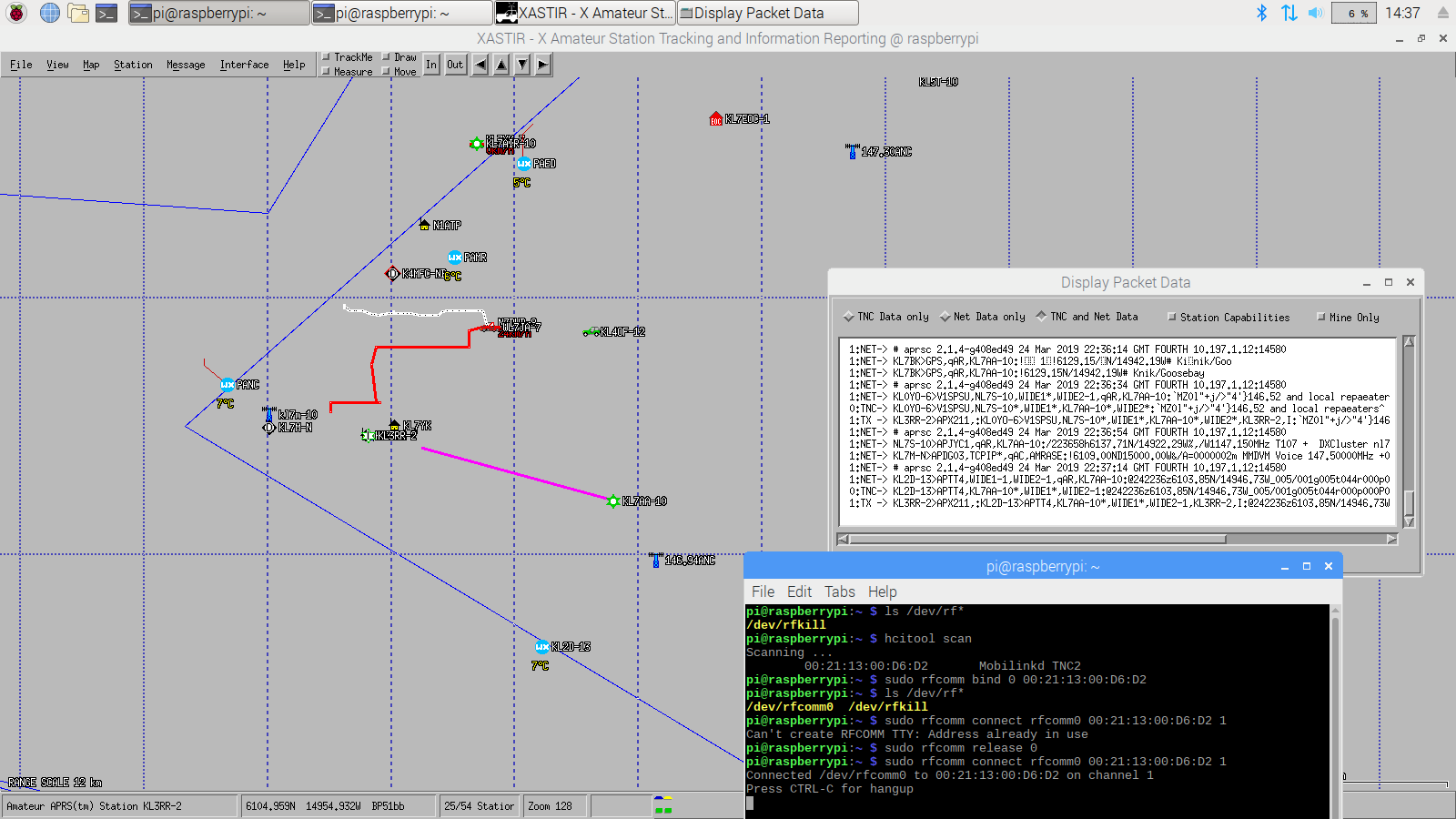 KL3RR - Amateur Radio Station in Alaska : -Raspberry Pi 3 and Mobilinkd TNC2 for APRS duty