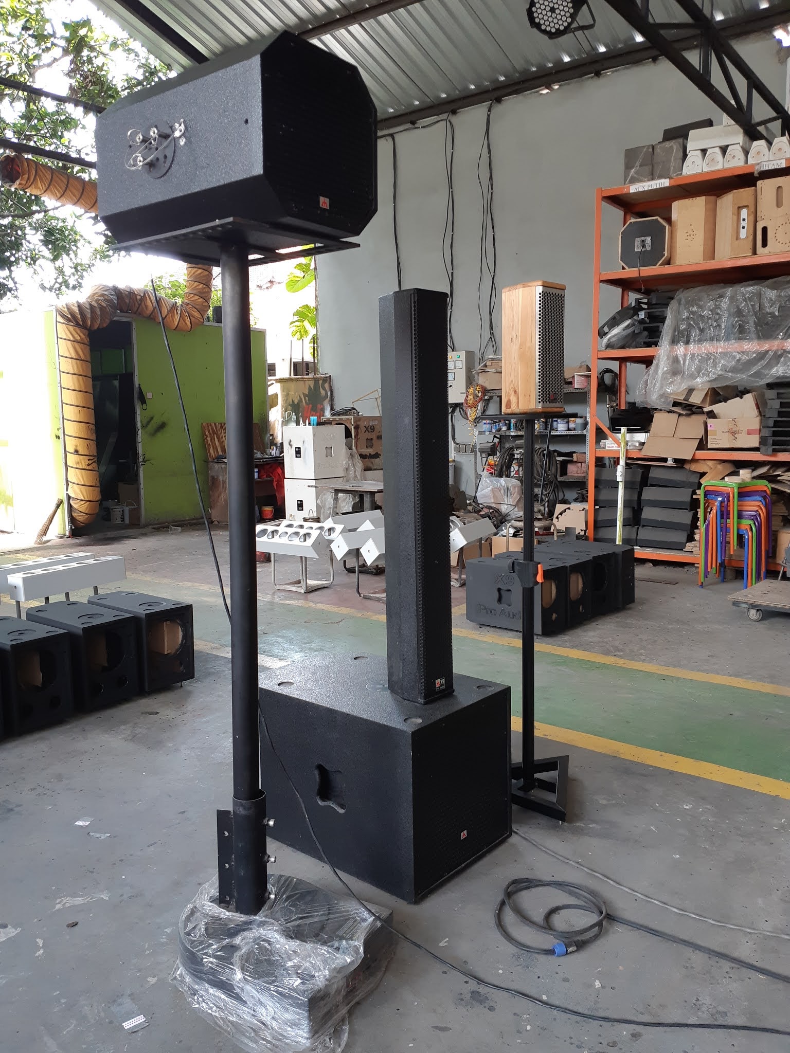 Nuansa Nusantara Warnai Nama Jajaran Speaker X9 Pro Audio