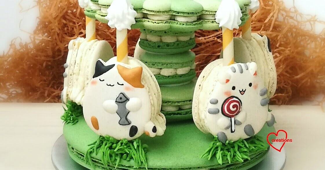 Loving Creations for You: Happy Cat Macaron Carousel III