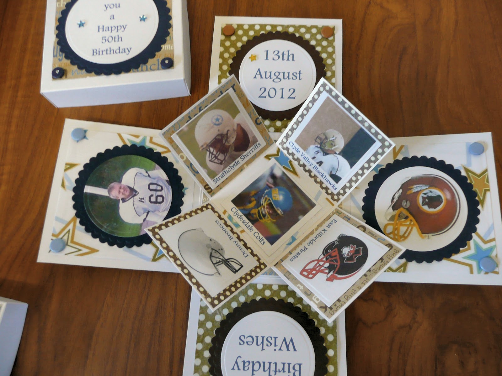 MARYS CARD WORLD: 50th Birthday Box