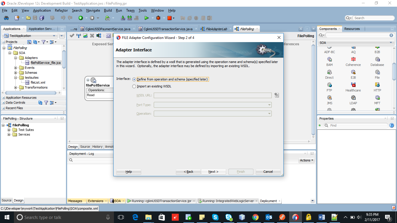 ORACLE SOA 12c BLOG