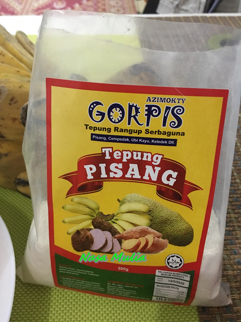 warna warni hidupku..............: Pisang Goreng & Tepung Gorpis