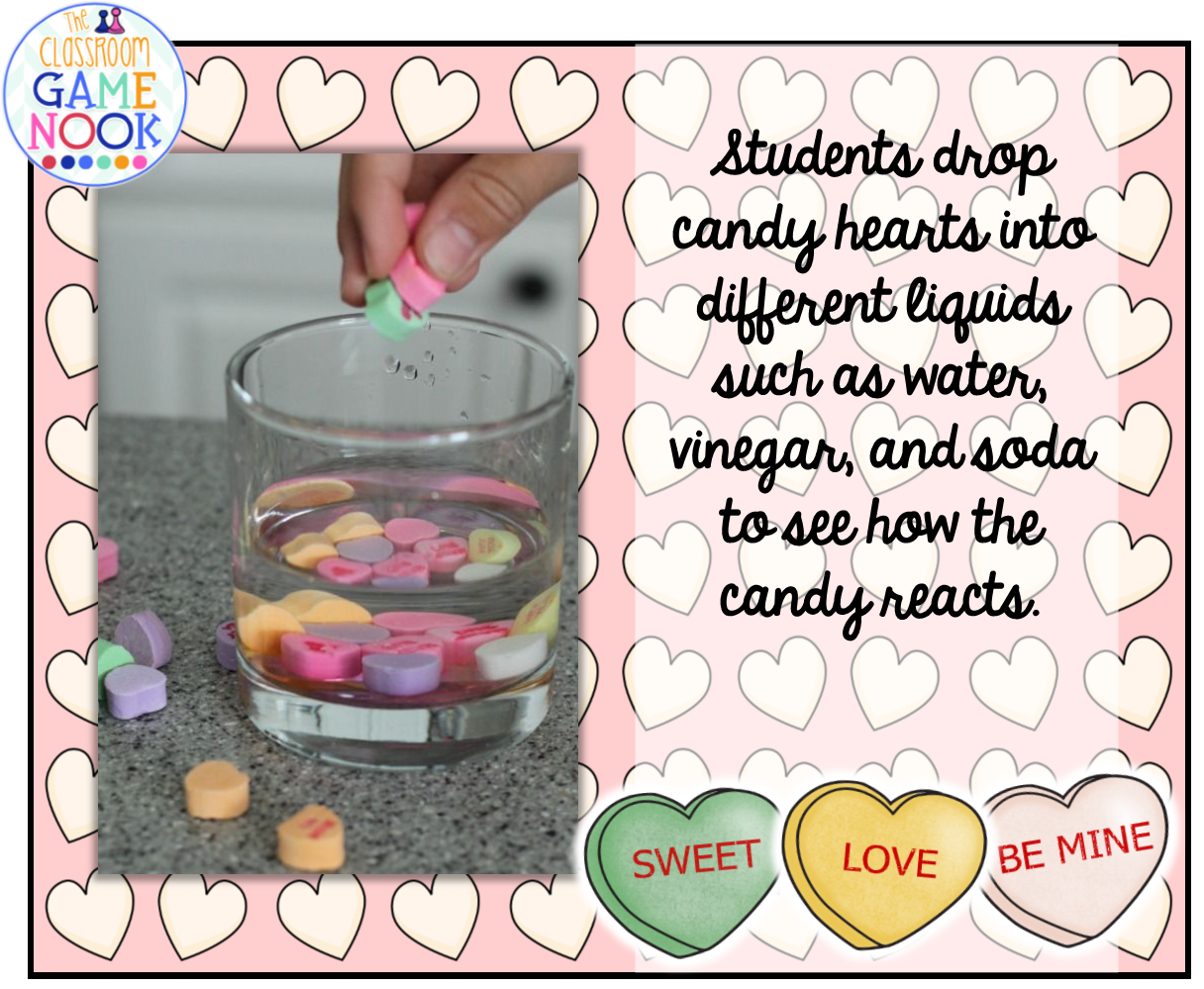 The Classroom Game Nook: 6 Ways to Use Candy Hearts for Valentine's Day