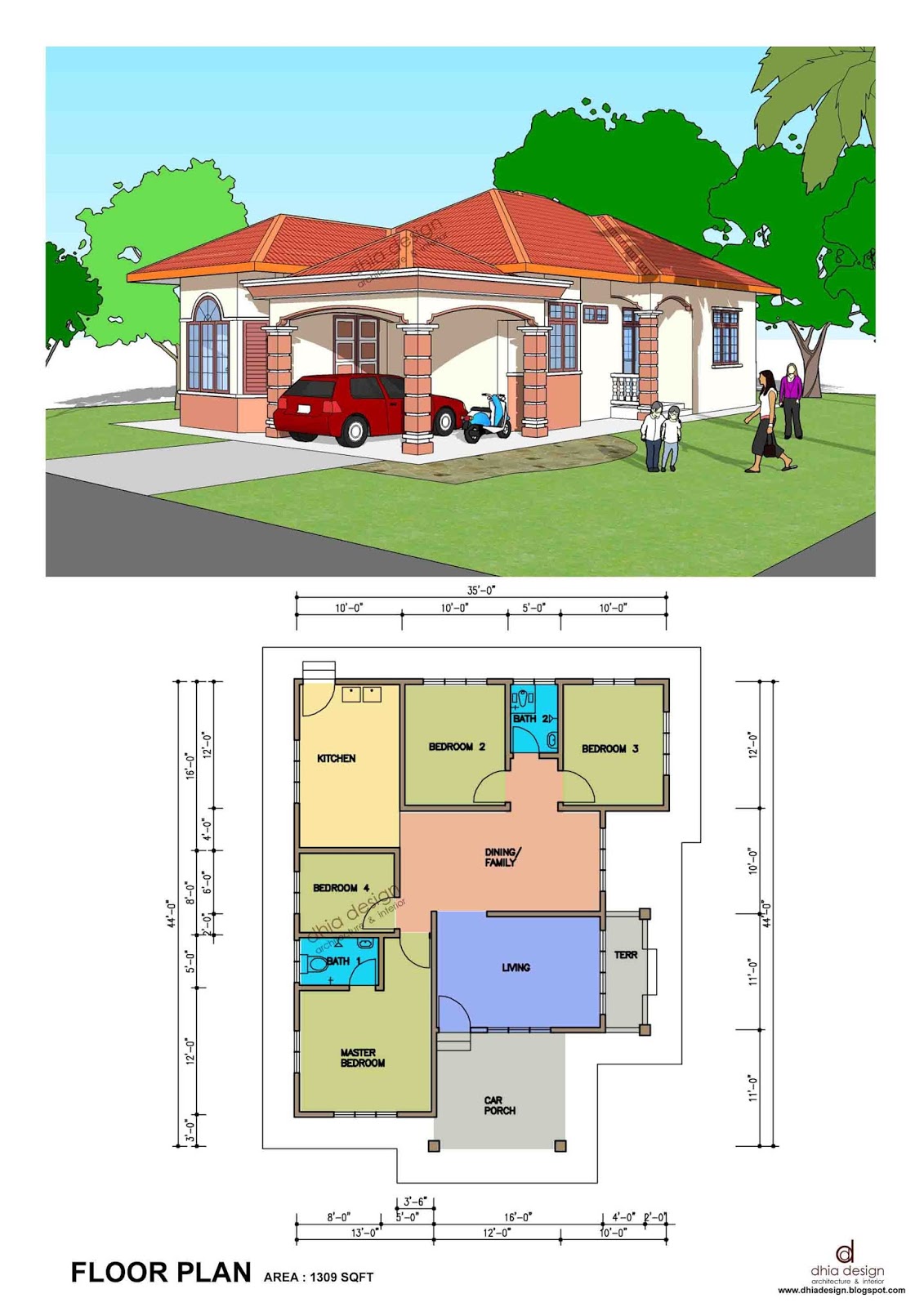 Reka Rumah Anda di Sini: Koleksi Kediaman Rekabentuk Rumah Kediaman ...