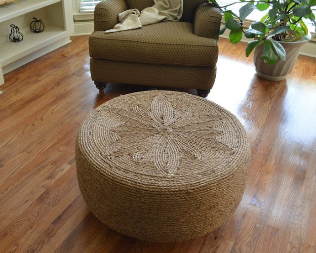 DIY Unique Round Coffee Tables From Recycled Materials - HAG Design