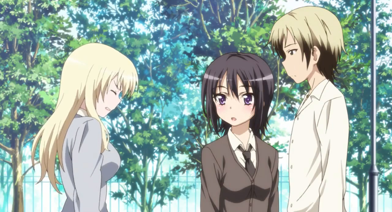 Haganai Yozora And Kodaka