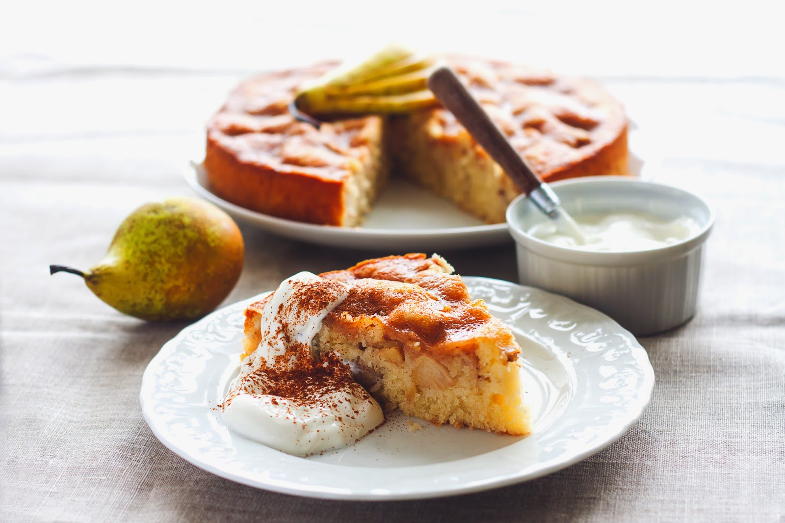 Mad & Søde Sager: Pære/æble kage