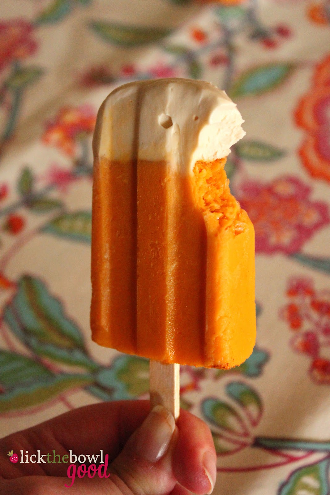 Lick The Bowl Good: Carrot Cake Ice Pops, My Way
