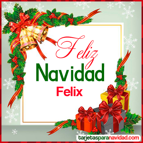 Feliz Navidad Felix