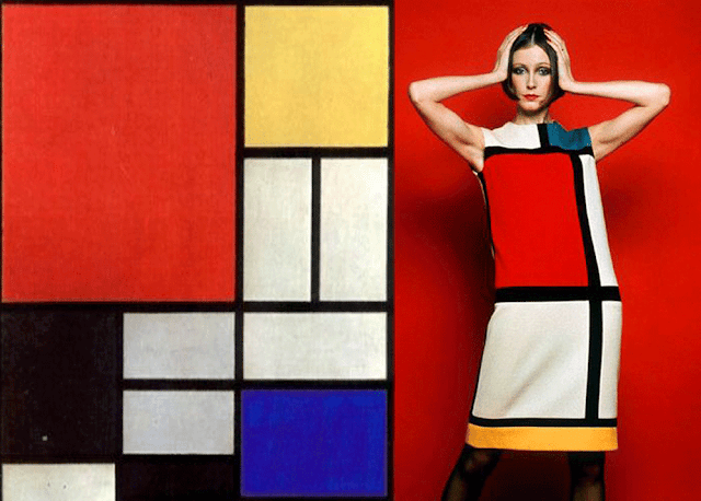 Always Late: Friday Inspiration: The Mondrian Art in Fashion