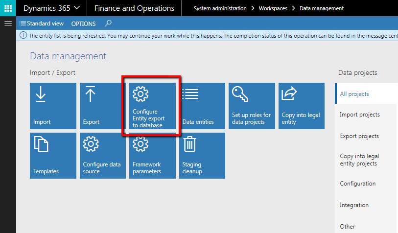 Dynamics 365 Finance & Operations Talk: BYOD (Bring your own database ...