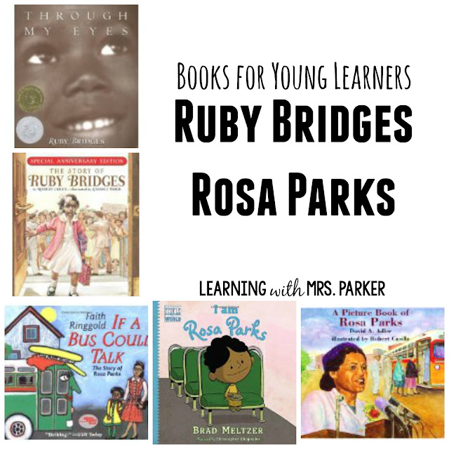 Books for Young Learners: MLK, Jr., Rosa Parks and Ruby Bridges ...