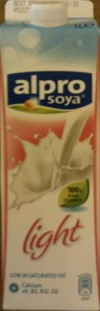 Diets and Calories: Alpro Soya Milk Light - Improved Recipe