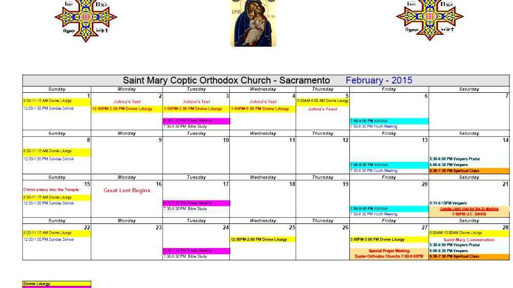 Coptic calendar