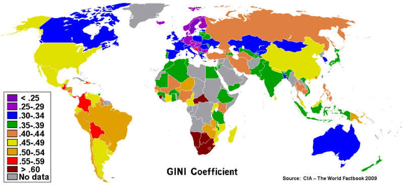 Tout Droit: Coefficient de Gini