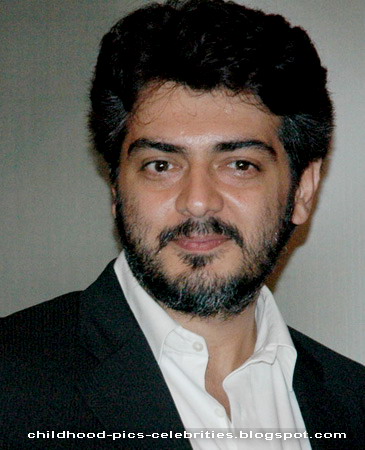 Childhood pictures of Celebrities Actor Actress: Ajith Kumar Childhood ...