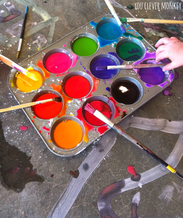 COLOUR PLAY - DIY CHALK PAINT | you clever monkey