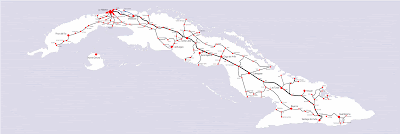 The Internet in Cuba: Railroad communication and Internet backbone ...