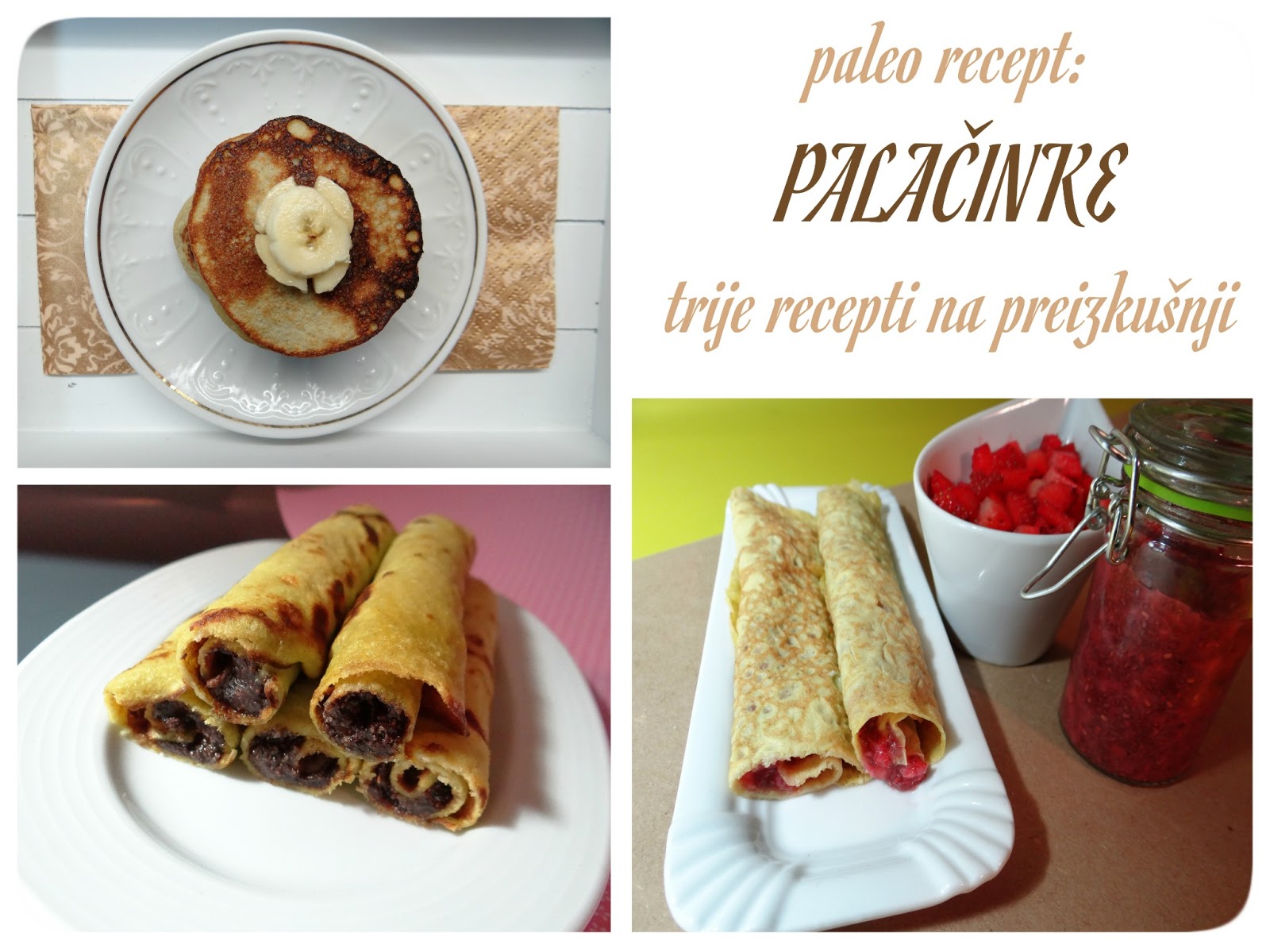 PALEO RECEPT: PALAČINKE | RetroSpektiva Blog