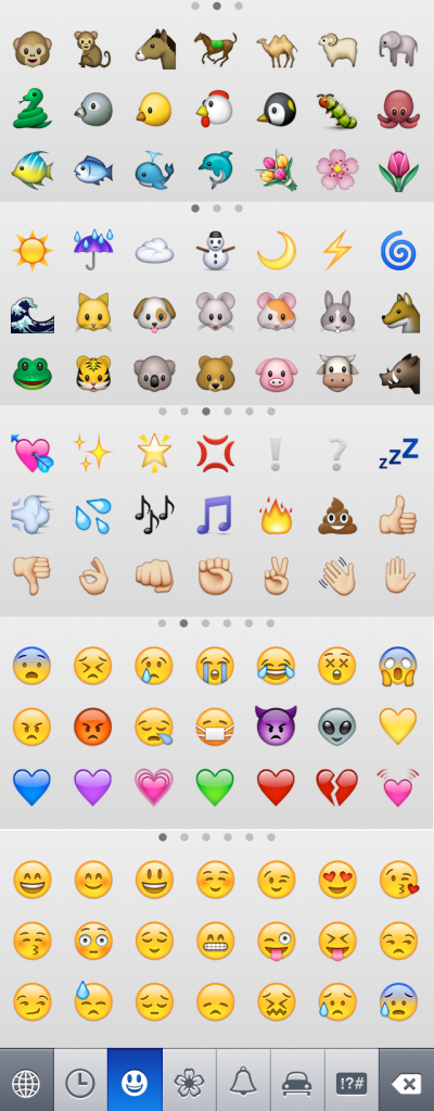 My Blog Emoji Keyboard In Ios 5