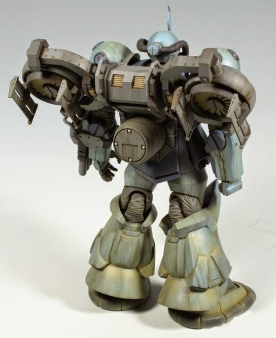 1/144 Resin Kit Gouf Custom Thunderbolt Ver. Painted Build