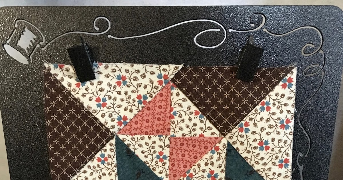 Jan Patek Quilts: Moda Blockhead - Block #38