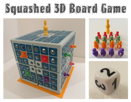 AJ's Gift Ideas & Toy Reviews: Squashed 3D Board Game Review
