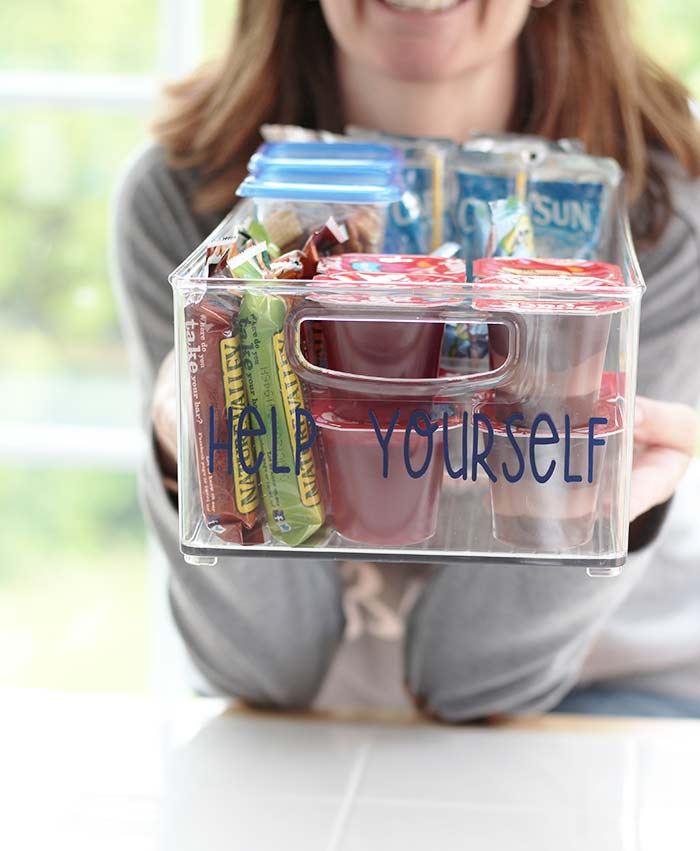 Let Kids Help Themselves with a Summer Snack Station | Sunny Day Family