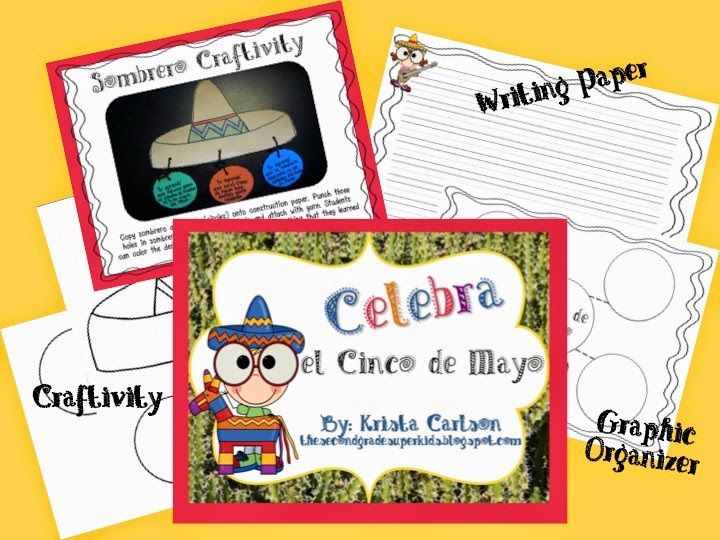 The Second Grade Superkids: Last Minute Cinco de Mayo Goodies