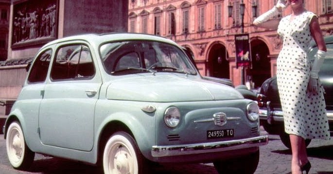 world Memory blog: 4 luglio 1957 - Viene presentata al pubblico la Fiat 500