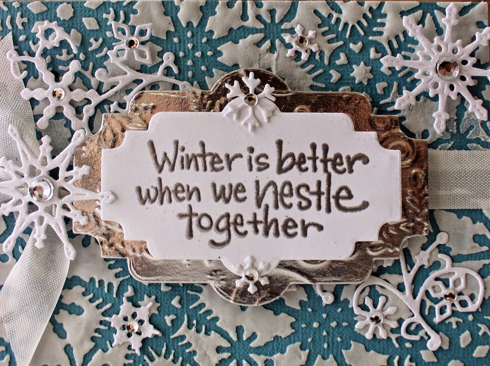 Winter is Better Card with Corina Finley! - Cheery Lynn Designs ...