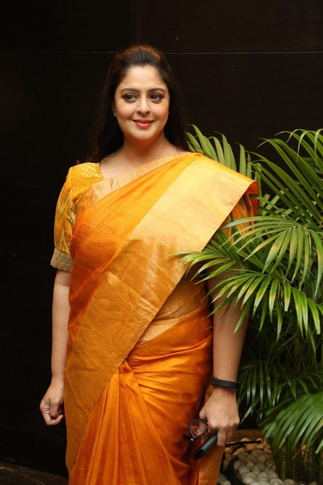 Actress Nagma Images At TSR National Film Awards 2019 Press Meet