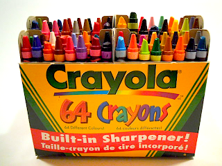 An Elephant a Day: Elephant No. 280: Crayon Drawing