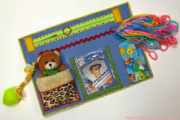 Lanetta's Creations: Action Quilt (aka Fidget Quilt)