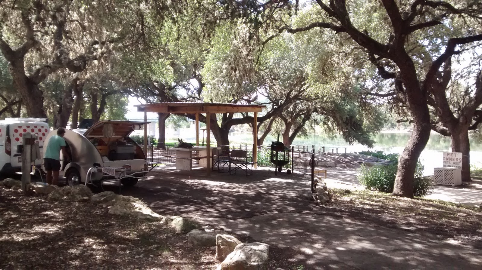 A Tag Team Teardrop Trailer & Bicycling Adventure: Day 189: Kickapoo ...