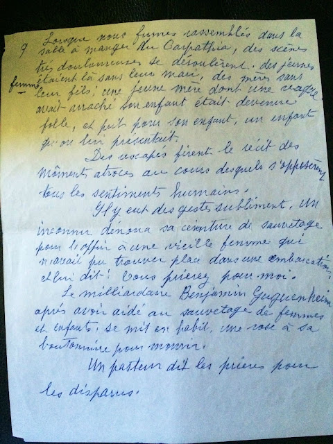 Titanic Survivor’s Letter Reveals Harrowing New Perspective on the ...